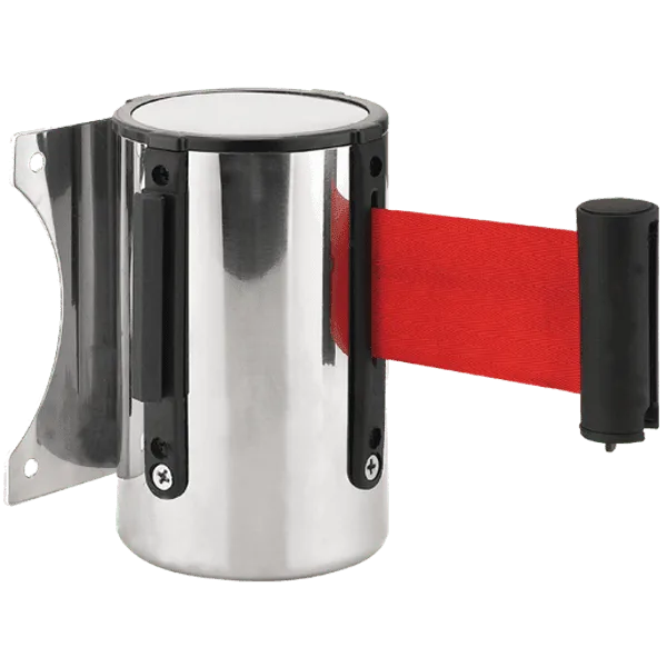 Wall Mount Retractable Queue Manager | AMCI